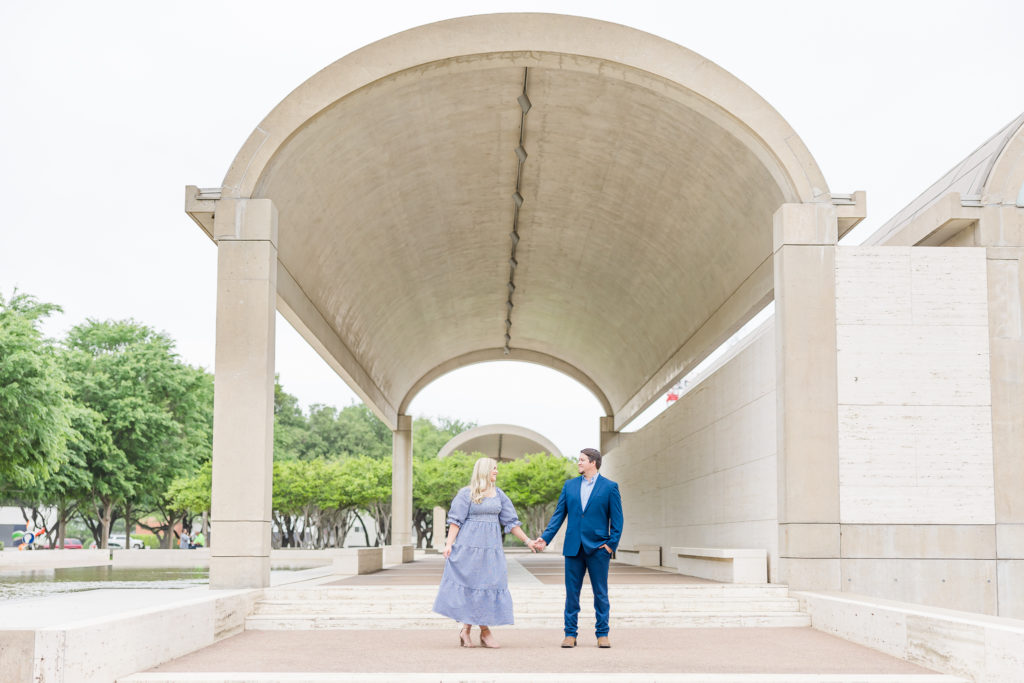 Sweet Anniversary Session at the Kimbell Art Museum