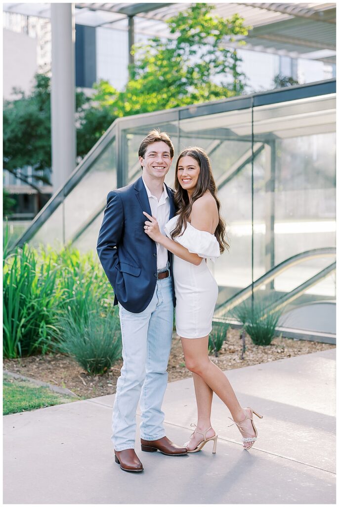 Abbie + Brandon's Dallas Engagement Session | Dallas Wedding Photographer