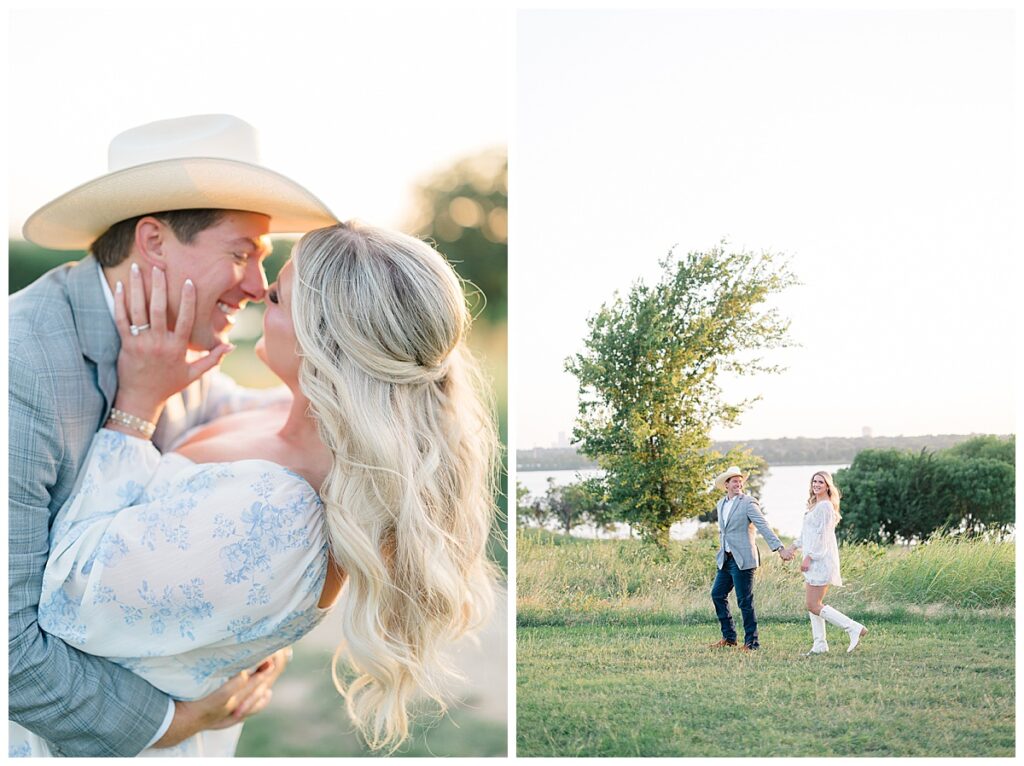Hannah & Dillan's White Rock Lake Engagement | Dallas Wedding Photographer